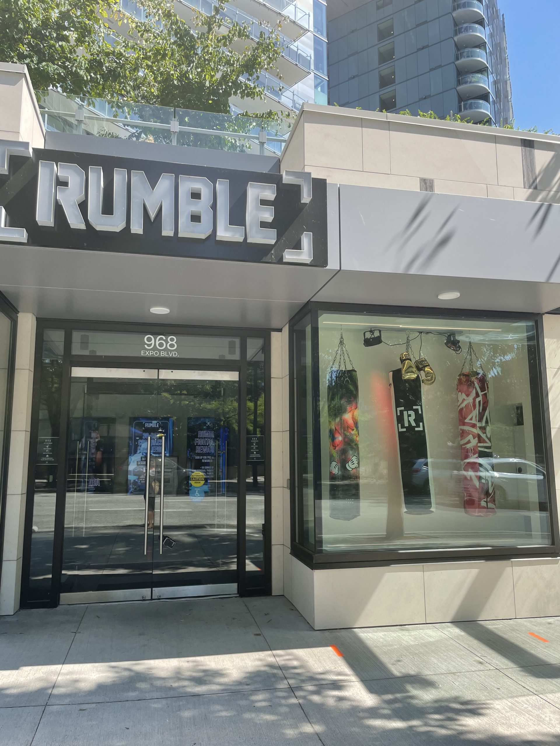 Rumble Boxing Vancouver Yaletown - Mag Mei Adventures