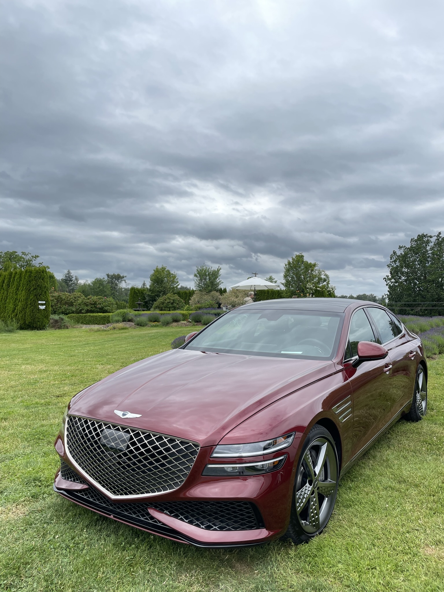 Fort Langley in the 2022 Genesis G80 3.5T Sport Plus - Mag Mei Adventures