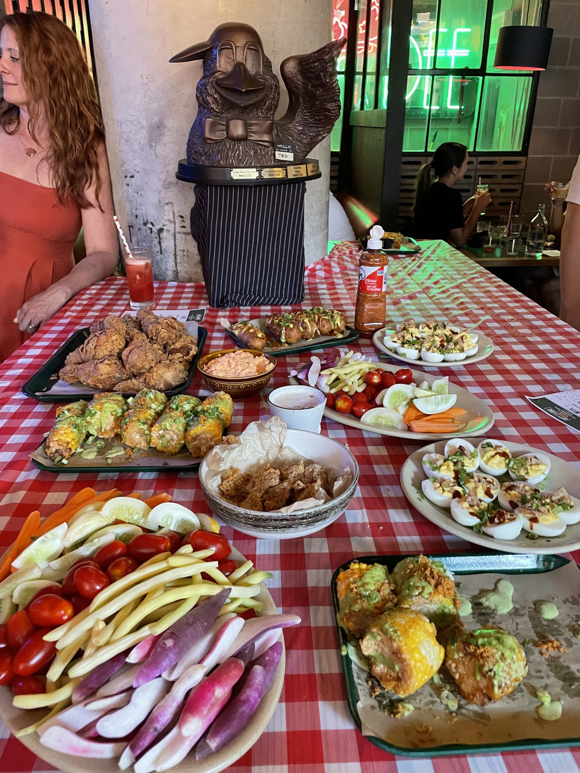 Juke Chicken, chicken eating competition - Mag Mei Adventures