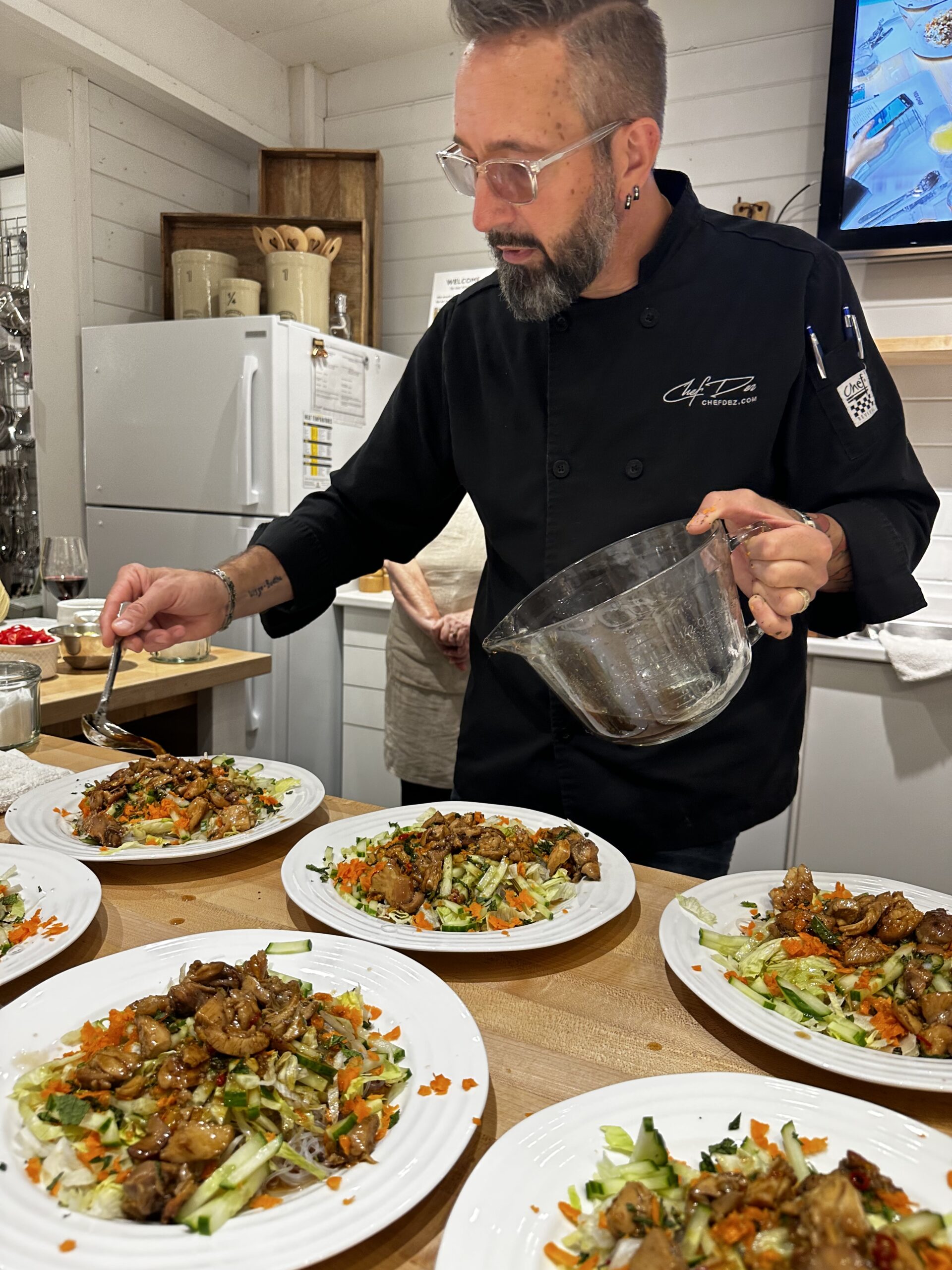 Yes Chef, summer salad cooking class - Mag Mei Adventures