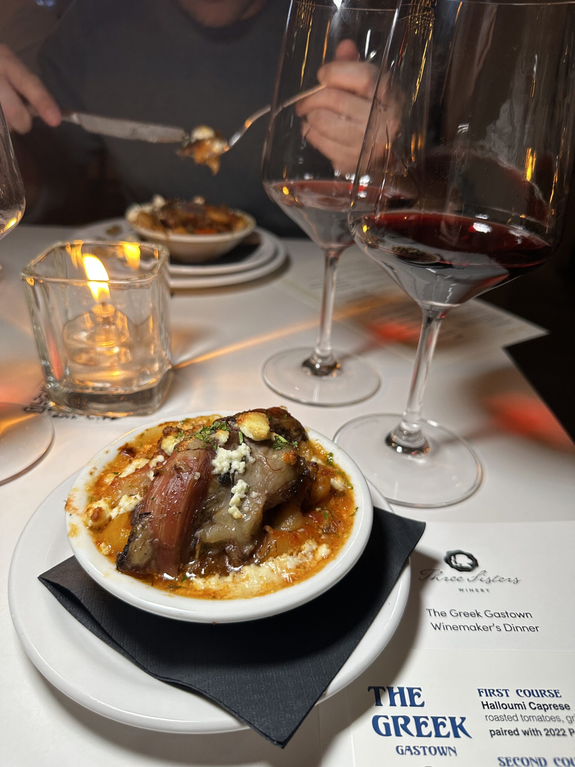 The Greek x Three Sisters Winemaker’s Dinner - Mag Mei Adventures