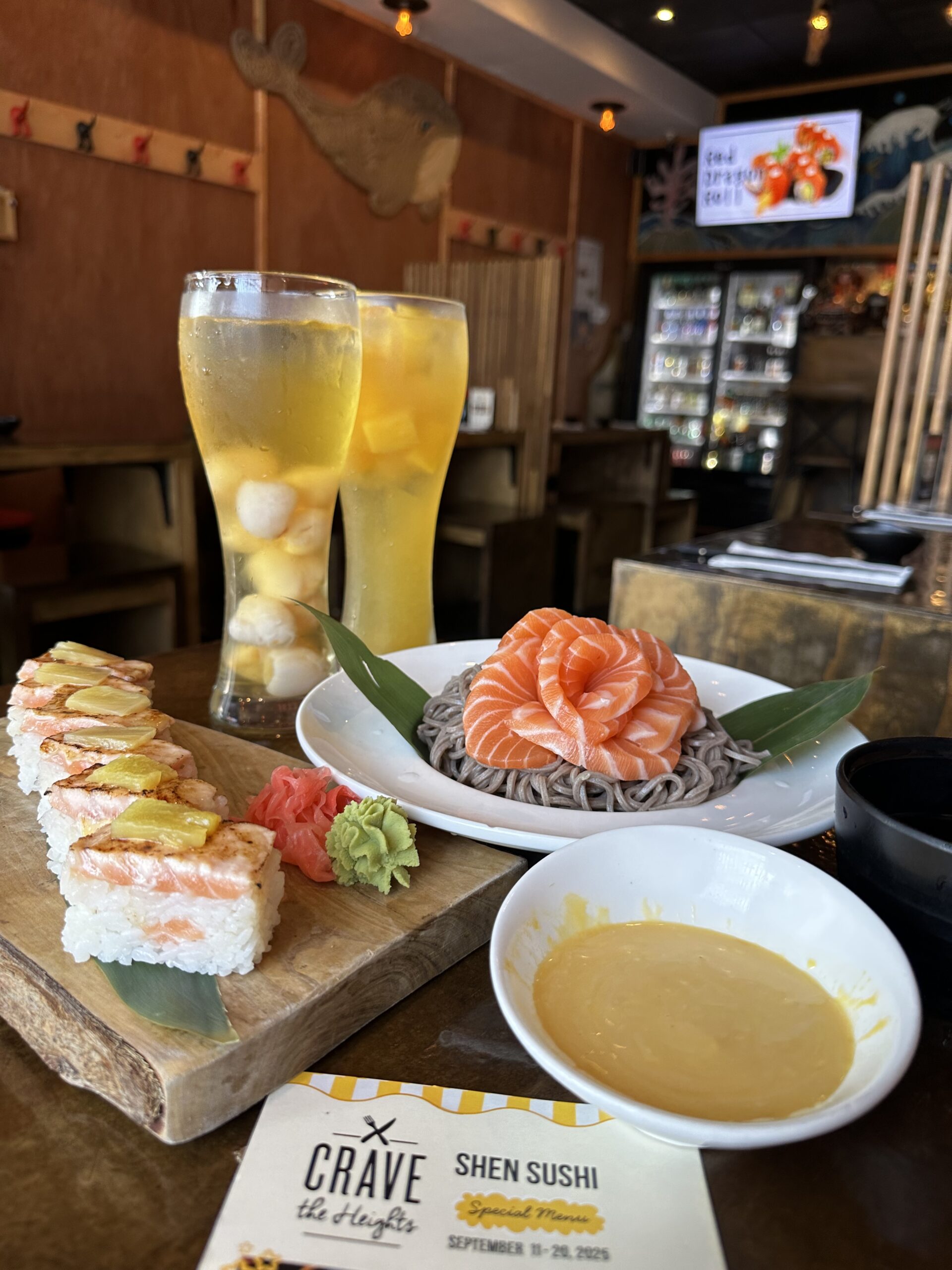 Crave the Heights 2025: Shen Sushi - Mag Mei Adventures
