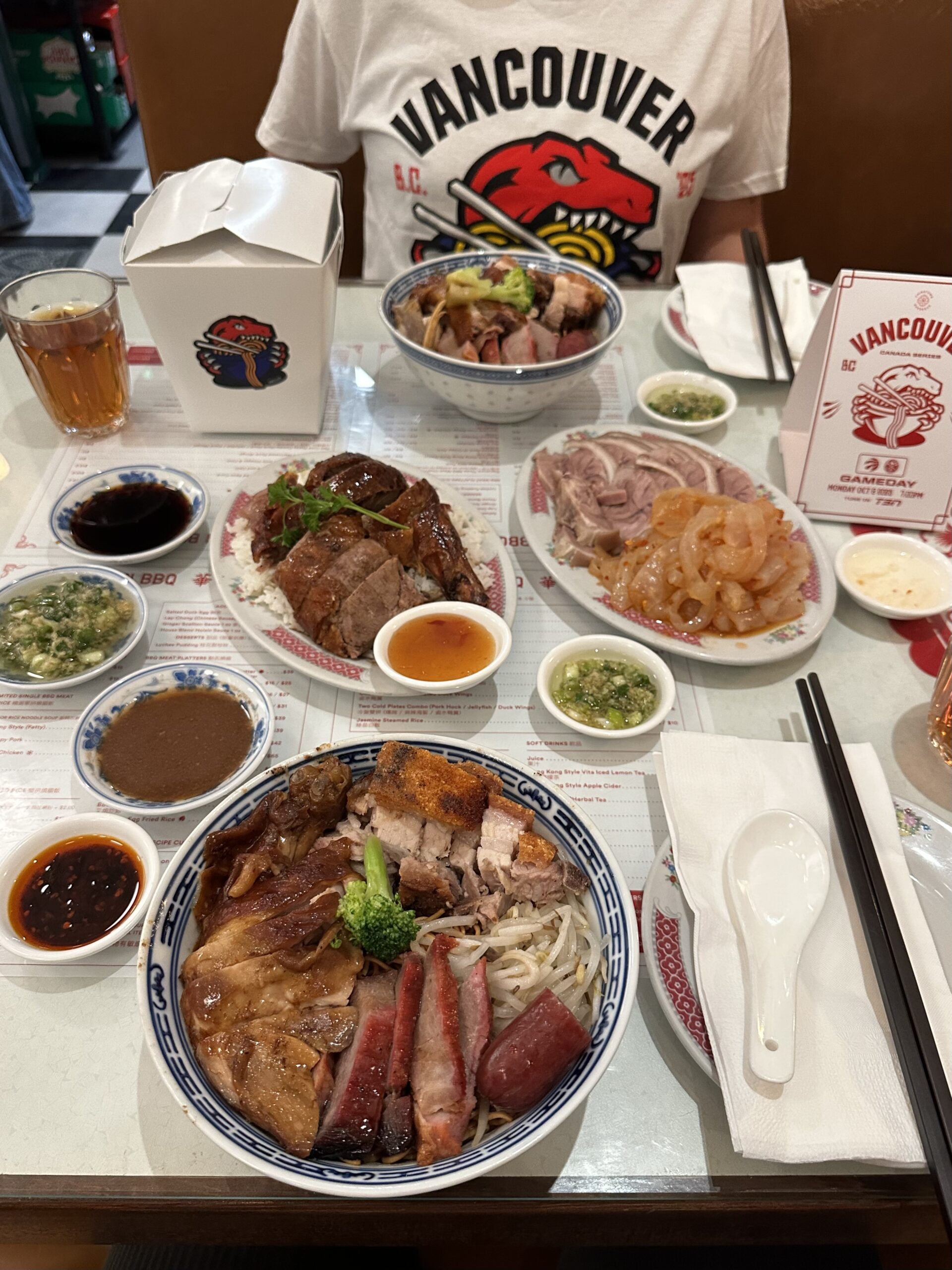 Chinatown BBQ x Raptors Popup - Mag Mei Adventures